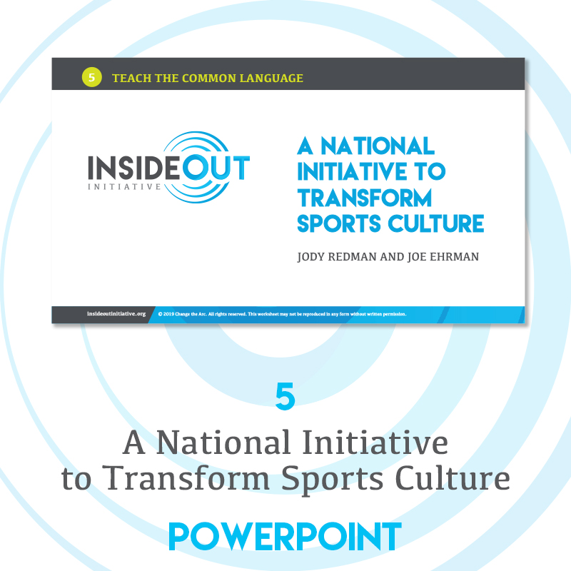 5-PPT - A National Initiative | InSideOut Initiative
